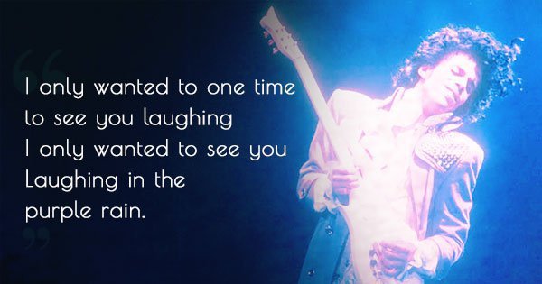 10 Lyrics From Prince’s Most Memorable Songs That’ll Remind Us What A ...