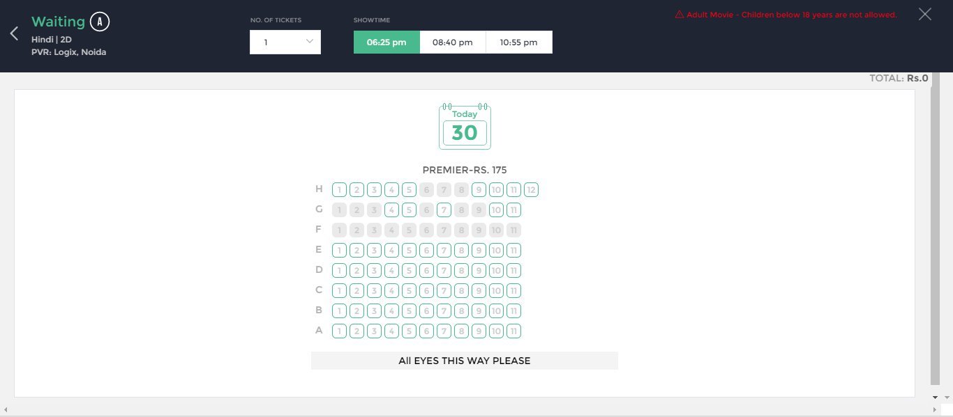 Did You Know You Can Never Book Third Row Seats At PVR? Apparently ...