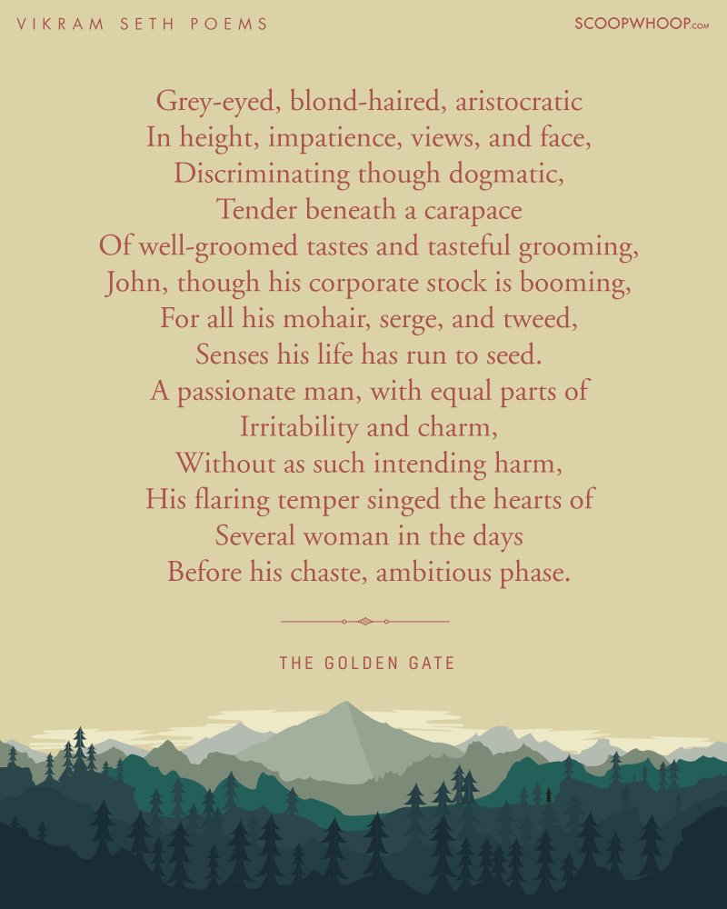 20 Verses From Vikram Seth’s Books That Show Why He’ll Always Be Our ...