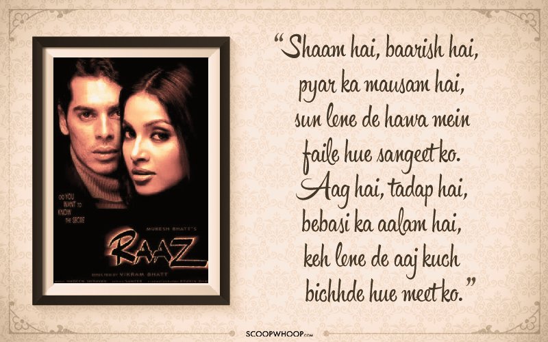50 Of The Best Shayaris From Bollywood That Will Speak Straight To Your ...