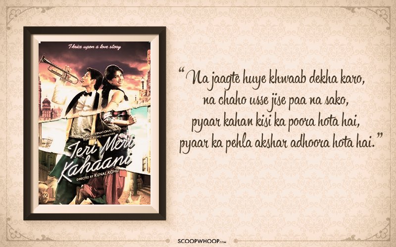 50 Of The Best Shayaris From Bollywood That Will Speak Straight To Your ...