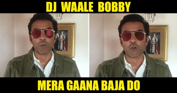 We Made These Memes Just To Express Our Excitement Over Bobby Deol ...