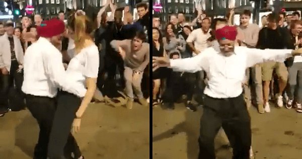 This Sikh Uncle Dancing Out On The Streets Of London Might Teach Us All ...