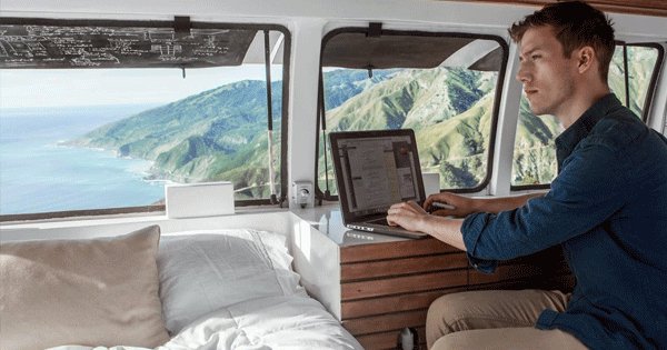 This 23-Year-Old Filmmaker Converted His Van Into A Mobile Studio ...
