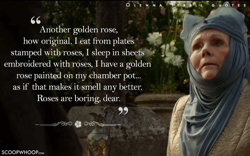 20 Quotes By Olenna Tyrell That Prove Her Words Cut Deeper Than ...