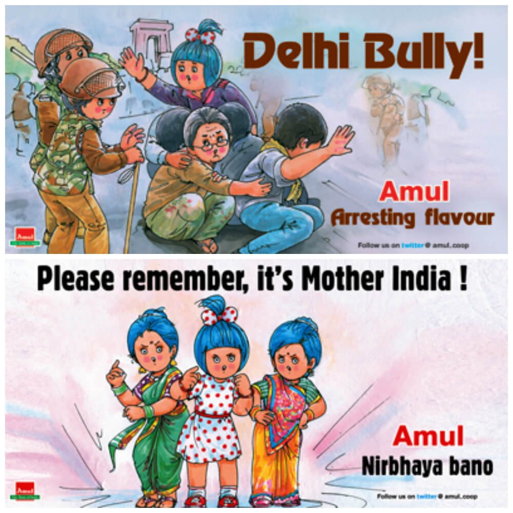 The Four-Decade Old Journey Of The Amul Girl Is The Perfect Reflection ...