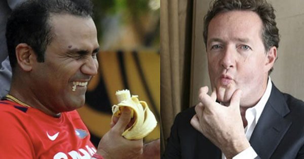 Trust Sehwag To Come Up With An Epic Tweet To Piers Morgan Trolling ...