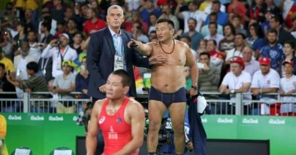Rio Olympics 2016: Angry Coach Strips After MOngolian Wrestler Loses ...