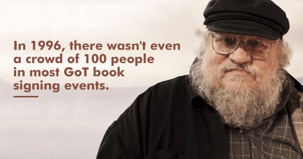 20 Years After Its Release, George RR Martin Blogs About The First GoT ...