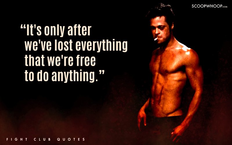 24 Fight Blub Quotes | 24 Best Fight Club Dialogues