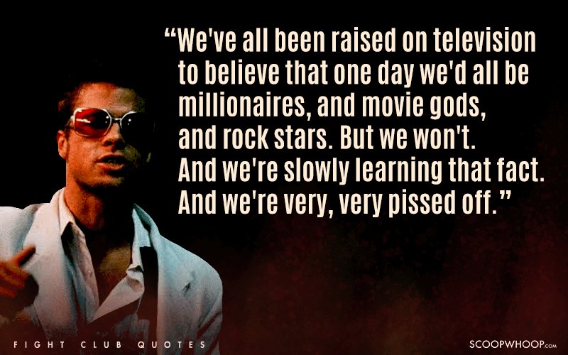 24 Fight Blub Quotes | 24 Best Fight Club Dialogues