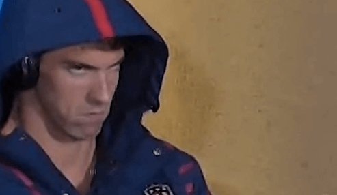 Michael Phelps’ Game Face Ahead Of His Olympic Event Shows What A ...