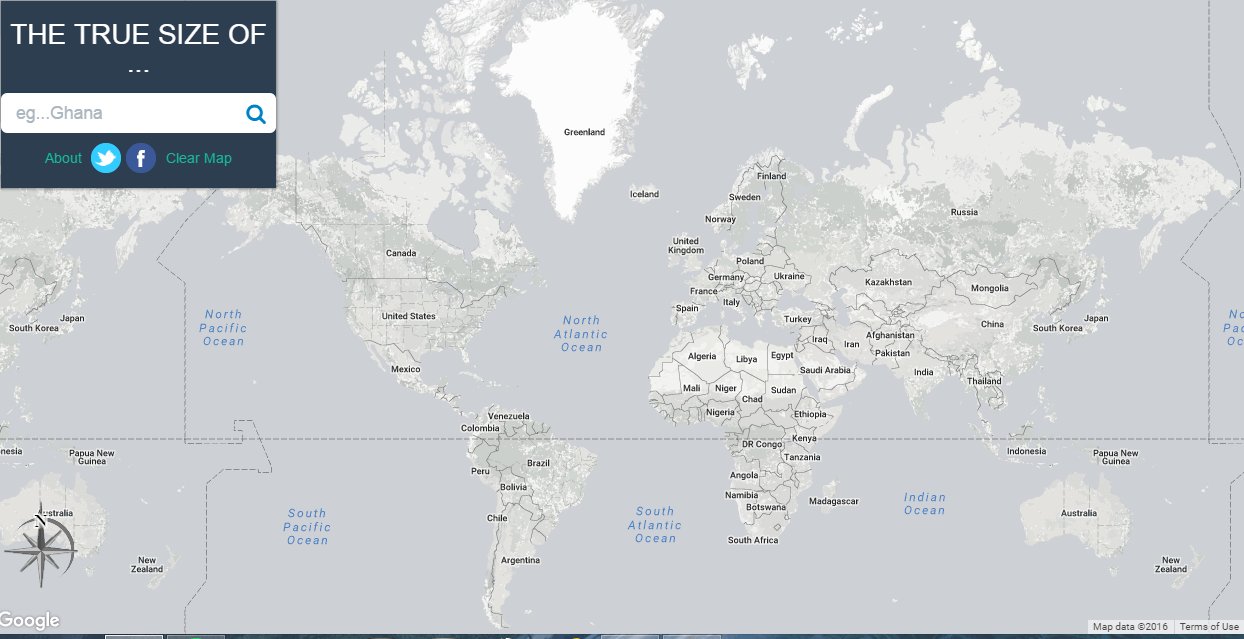 This International Website Compares True Sizes Of Countries & It’ll ...