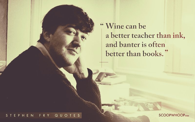 These Witty Stephen Fry Quotes Prove He’s Undoubtedly One Of The ...