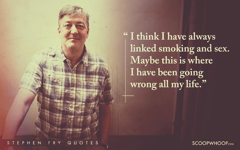 These Witty Stephen Fry Quotes Prove He’s Undoubtedly One Of The ...
