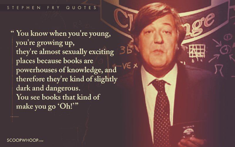 These Witty Stephen Fry Quotes Prove He’s Undoubtedly One Of The ...