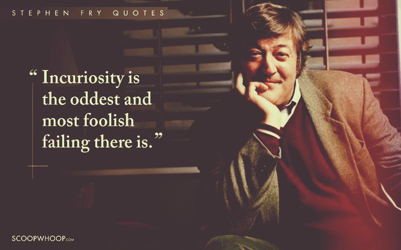 These Witty Stephen Fry Quotes Prove He’s Undoubtedly One Of The ...