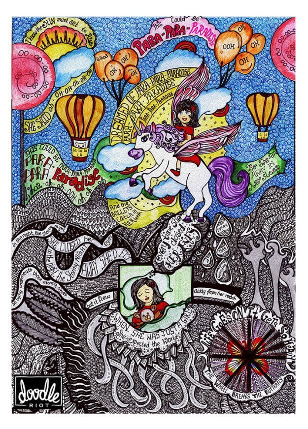 These Doodles Of Coldplay Song Lyrics By This Mumbai Artist Are Truly ...