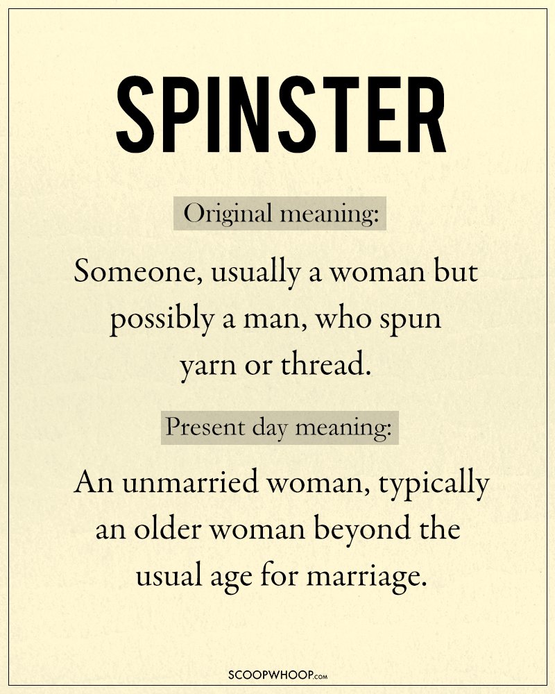 11 English Words That Degrade Women But Used To Mean Something Entirely ...