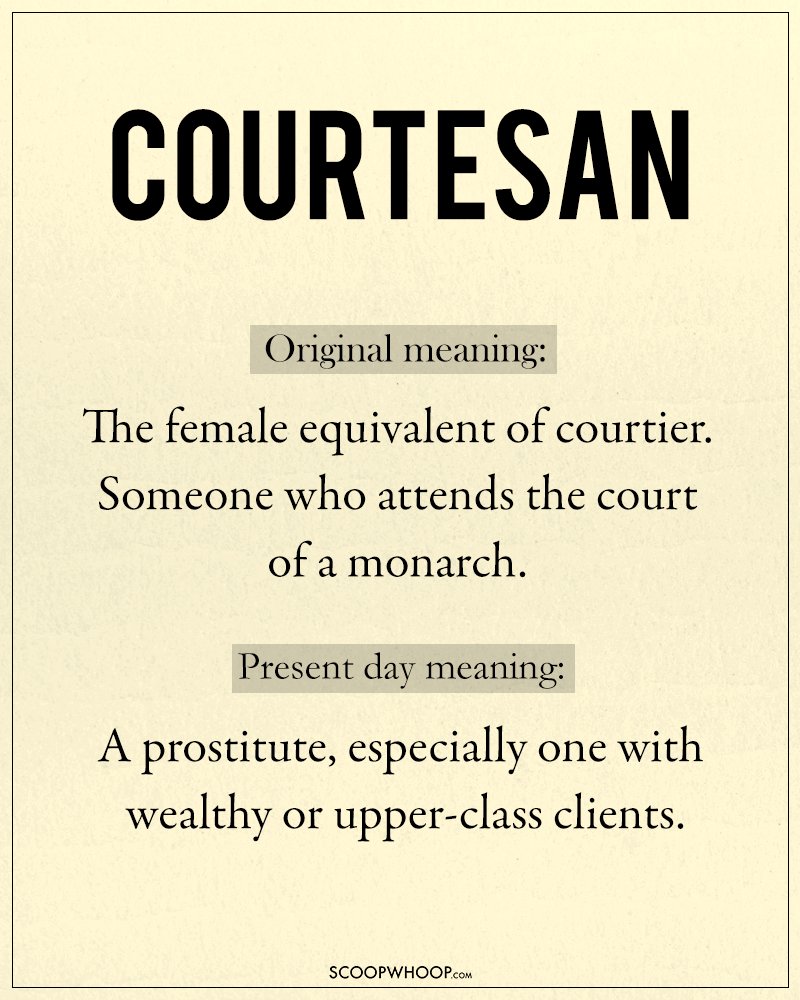 11 English Words That Degrade Women But Used To Mean Something Entirely ...