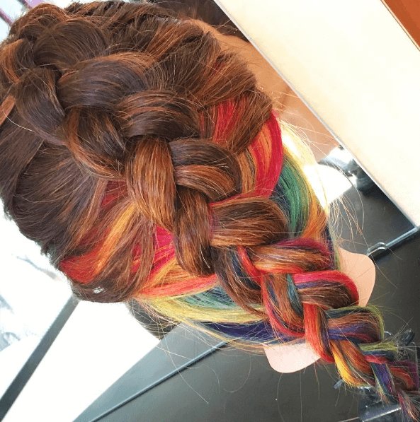 The Hidden Rainbow Is The Newest Hair Trend In Town & It’s Mesmerising ...