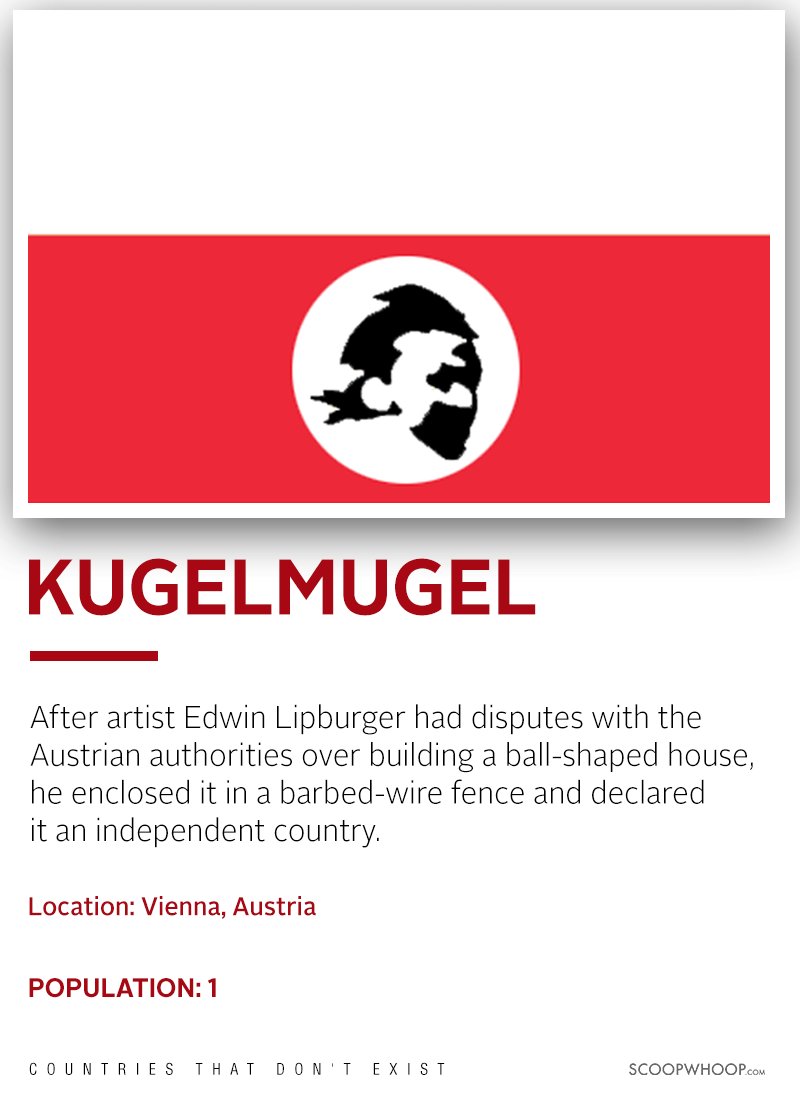 The Stories Behind 15 Bizarre Places That Have Been Declared Countries ...