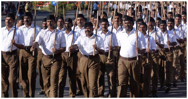 RSS Activists Dump Shorts, Wear Pants To Foundation Day Function This Year