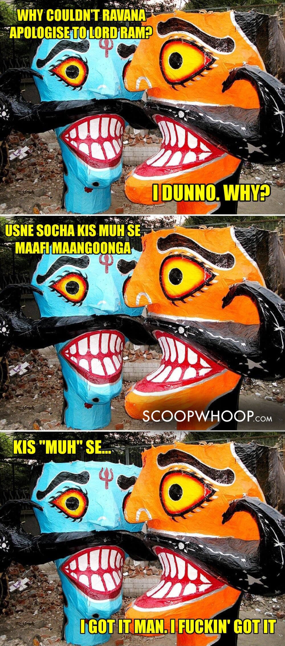 These Hilarious Memes Perfectly Capture The Festive Spirit Of Dussehra ...