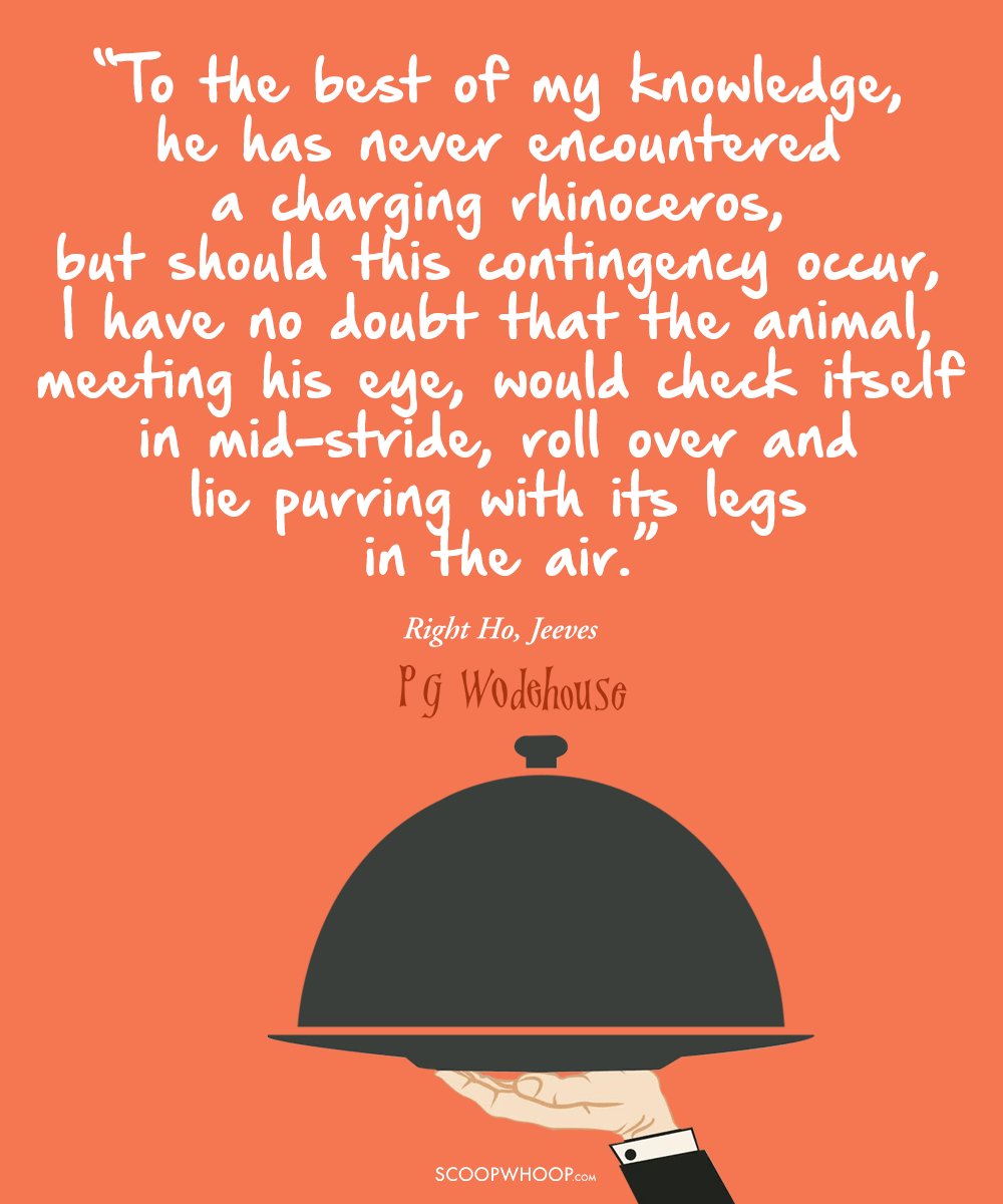 20 Hilarious P.G. Wodehouse Quotes That Are The Definition Of Wit ...