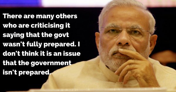 After Cancelling Note Exchange, PM Modi Says There’s Little Criticism ...