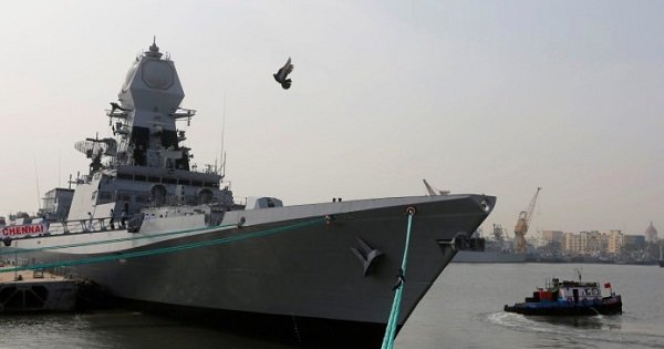 Indian Navy’s Indigenously-Built Warship INS Chennai Commissioned