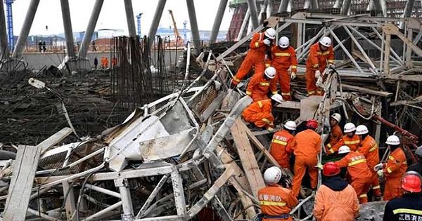 At Least 40 Killed After A Platform Collapses At A Power Plant In China