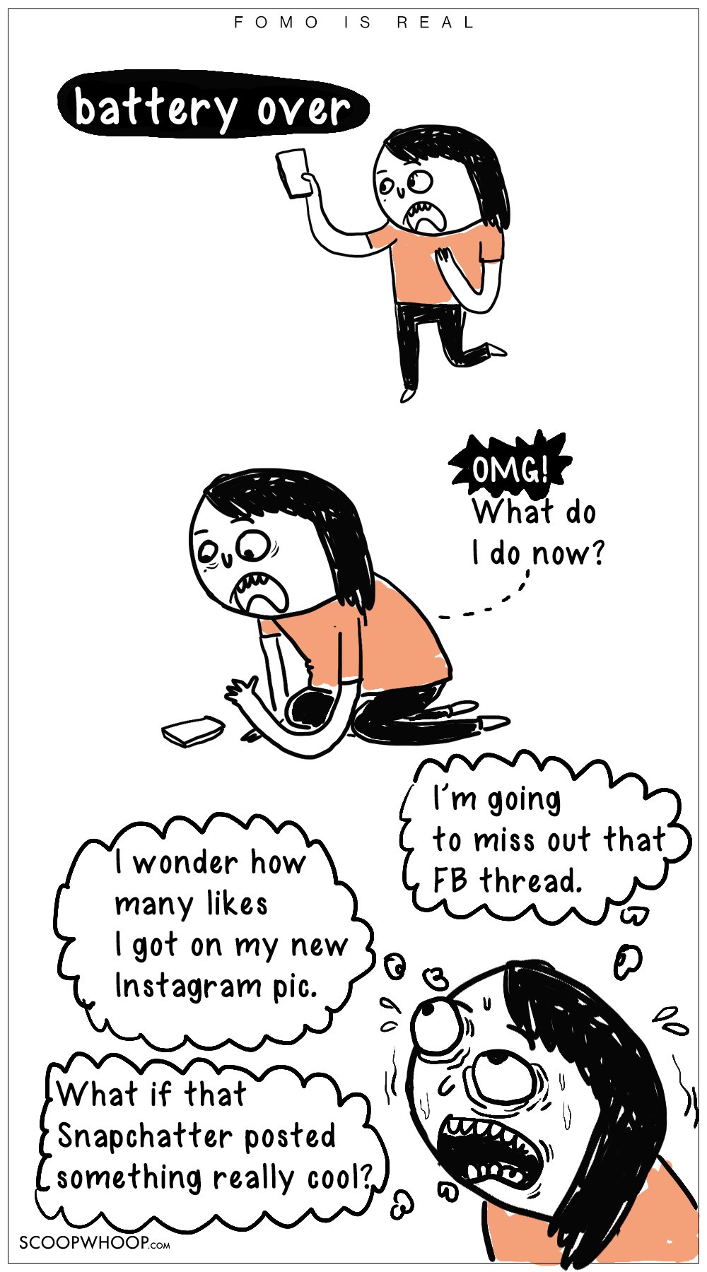 These Relatable Comics Show How FOMO Has Become A Part Of Our Everyday ...