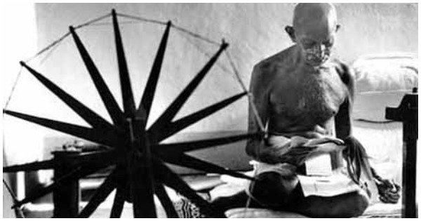 Iconic Picture Of Bapu With A Charkha Makes It To ‘100 Most Influential ...