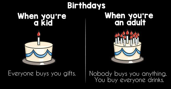 15 Hilarious Posters That Accurately Portray Birthday Expectations As A ...