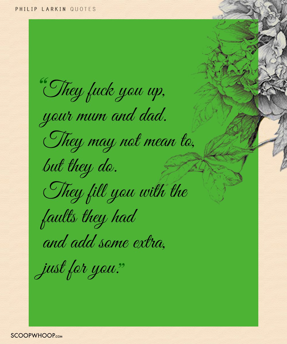 15 Philip Larkin Quotes About Love, Loss & Everything In Between ...