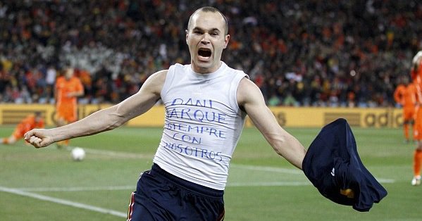 The Andres Iniesta Celebration: The Story Of The Most Emotional Tribute ...
