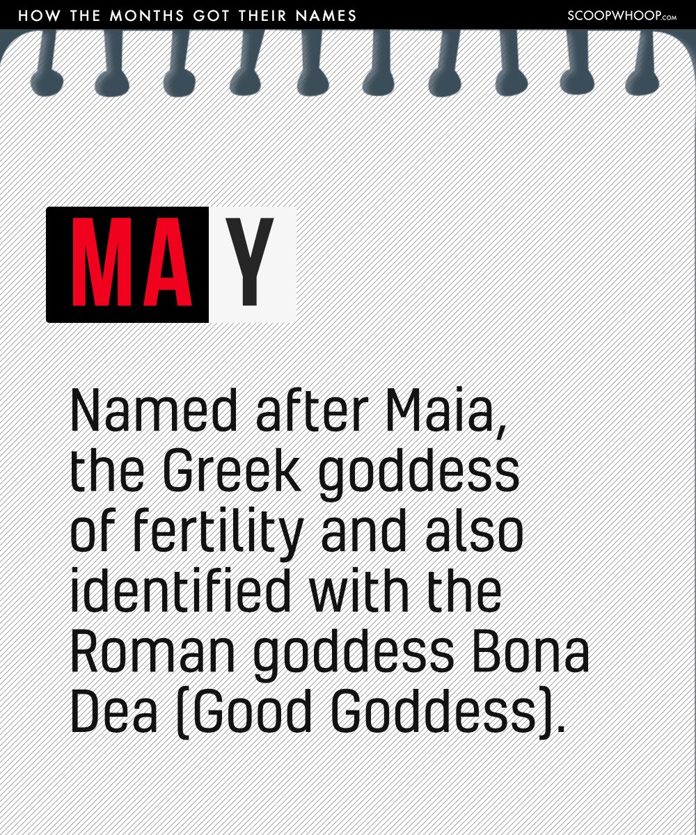 We Bet You Did Not Know How The Months Of The Year Got Their Names