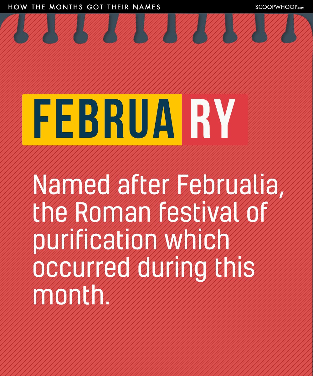 We Bet You Did Not Know How The Months Of The Year Got Their Names