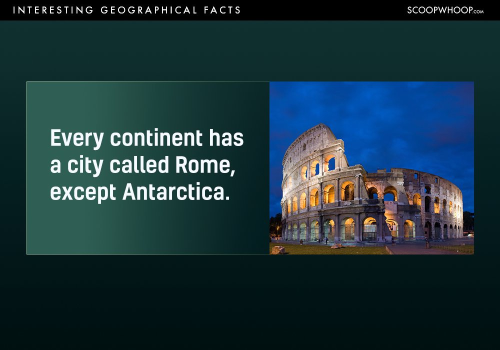 18 Interesting Geographical Facts | 18 Fun Geographical Facts You Didn ...