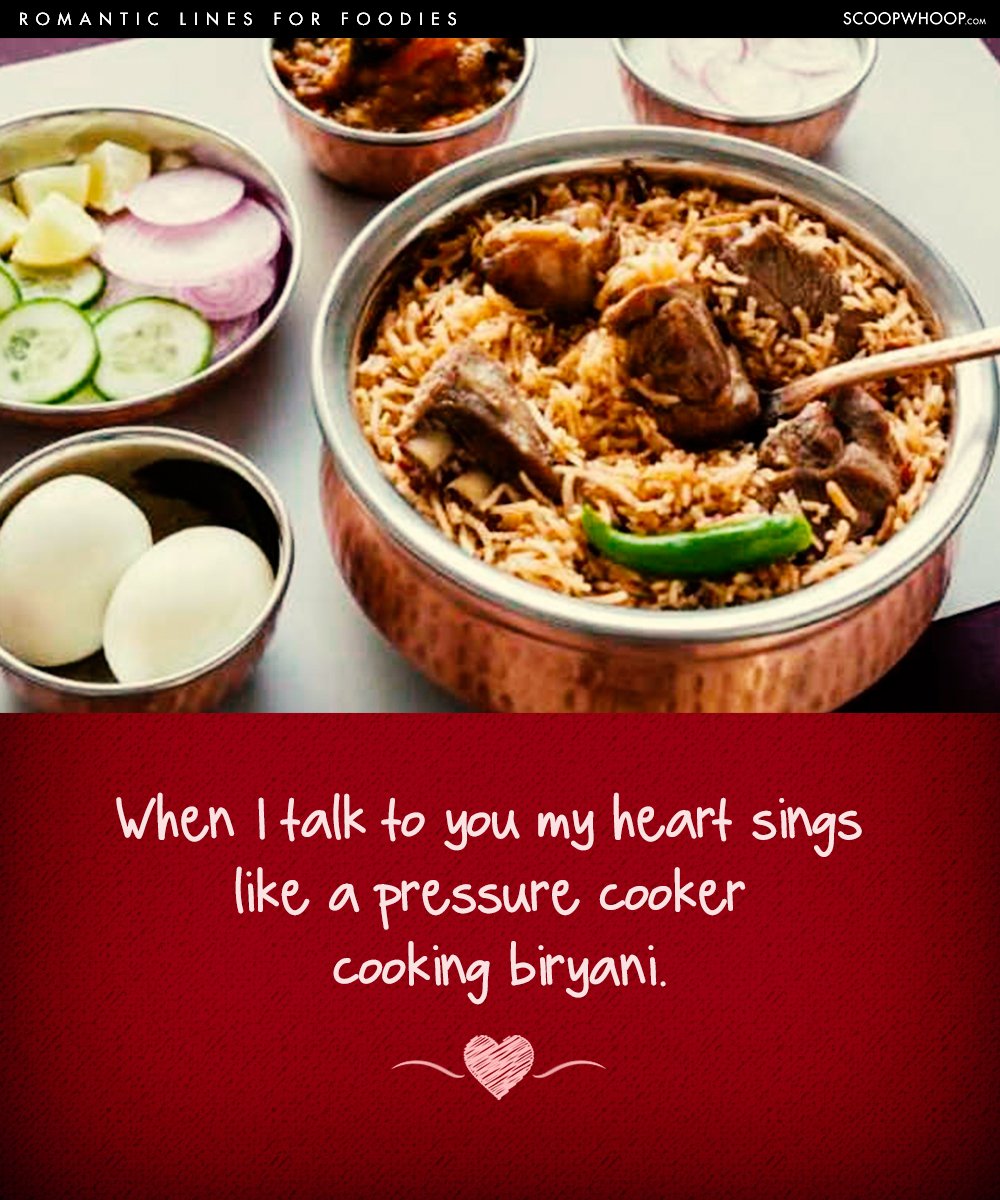 These 17 Romantic Lines By Foodies Are Guaranteed To Melt Any Food ...