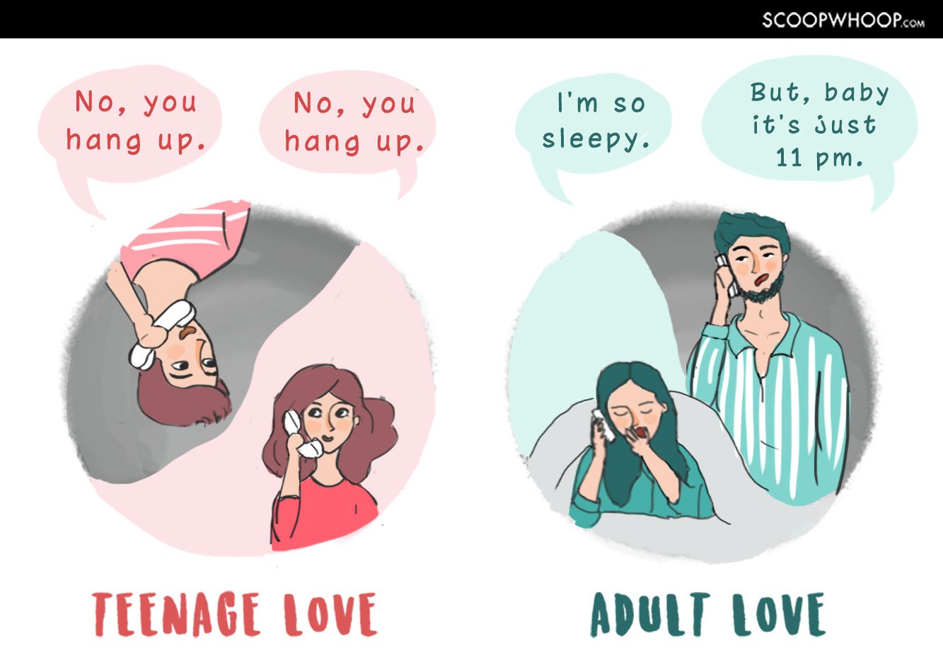 10 Endearing Illustrations That Depict The Evolution Of Love From ...
