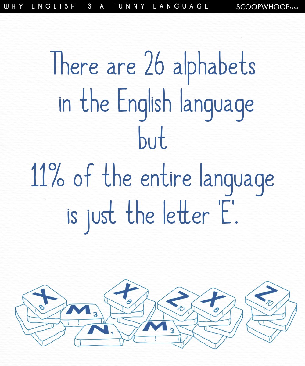 20 Logical Reasons To Convince You That English Is A Really Funny ...