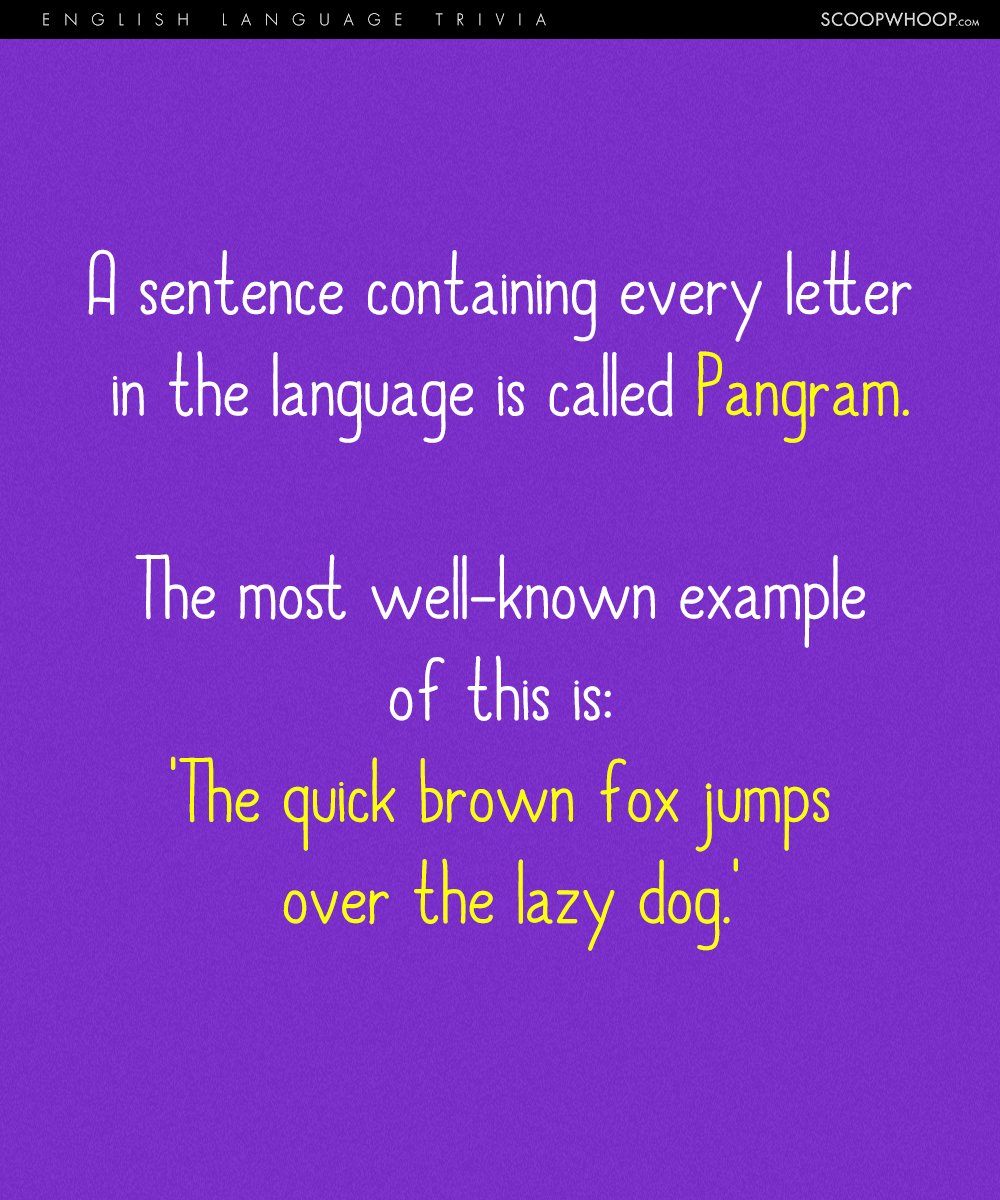 17 English Trivia Questions | 17 Details About English Language