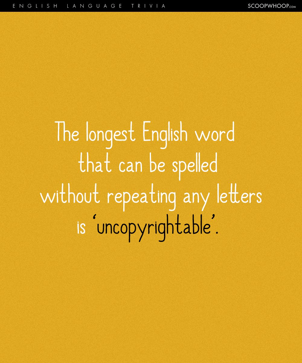 17 English Trivia Questions | 17 Details About English Language