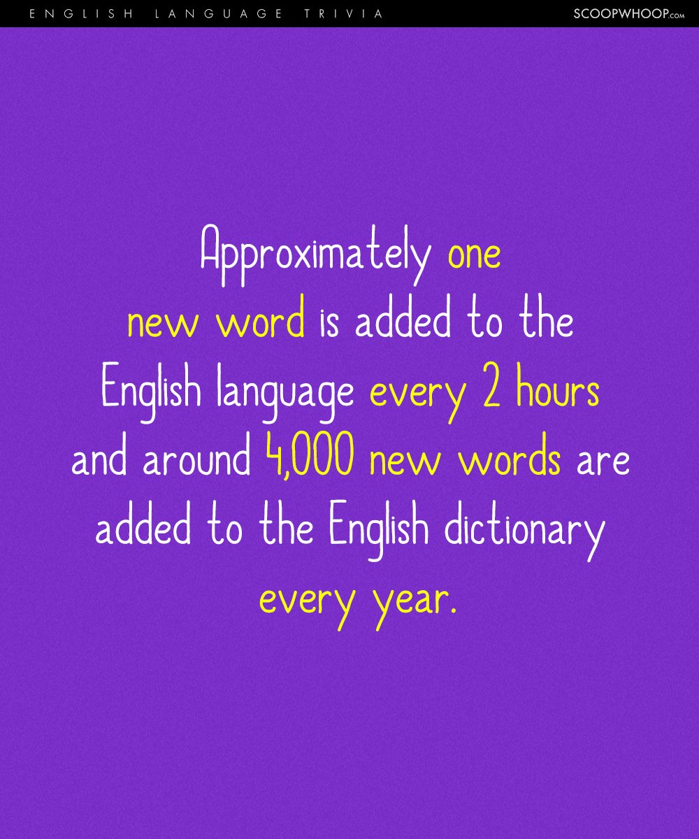 17 English Trivia Questions | 17 Details About English Language
