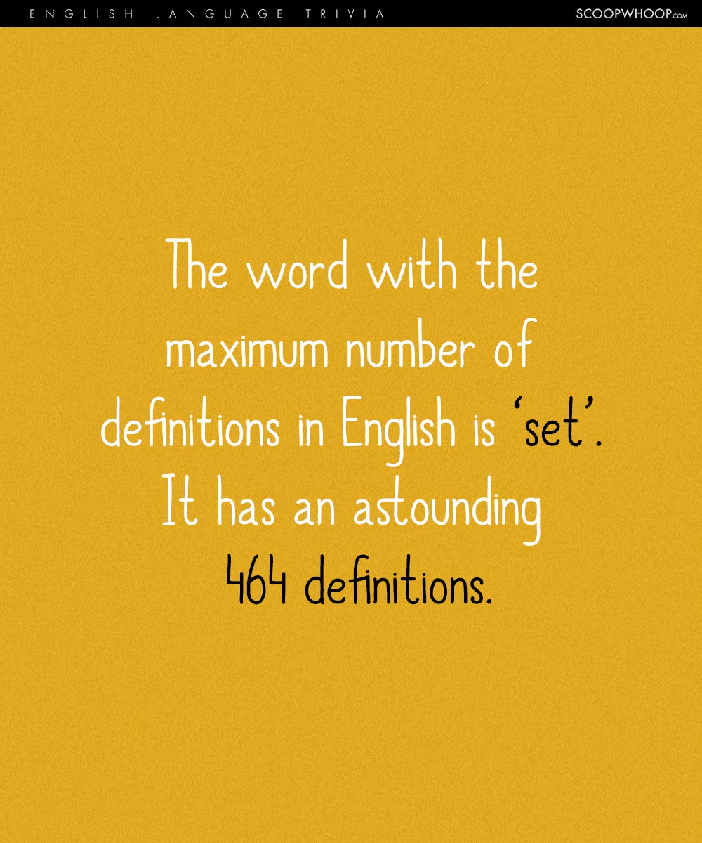 17 English Trivia Questions | 17 Details About English Language