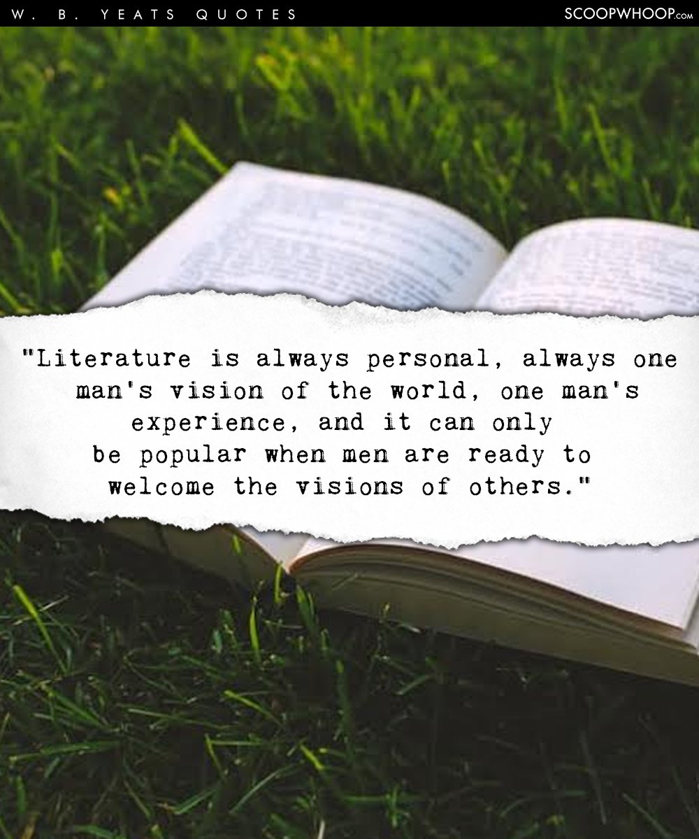 These 20 Beautiful Quotes From W. B. Yeats Will Stay With You Long ...