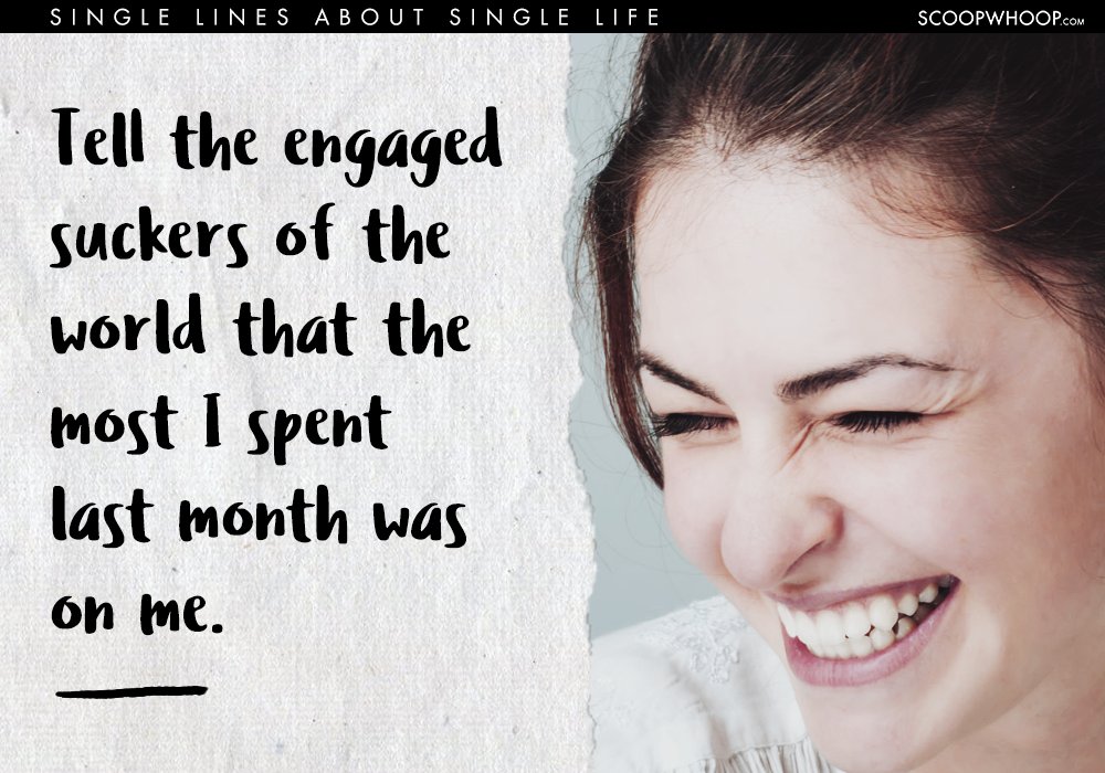 18 Quirky One-Liners That Sum Up The Experience Of Being Single, In All ...