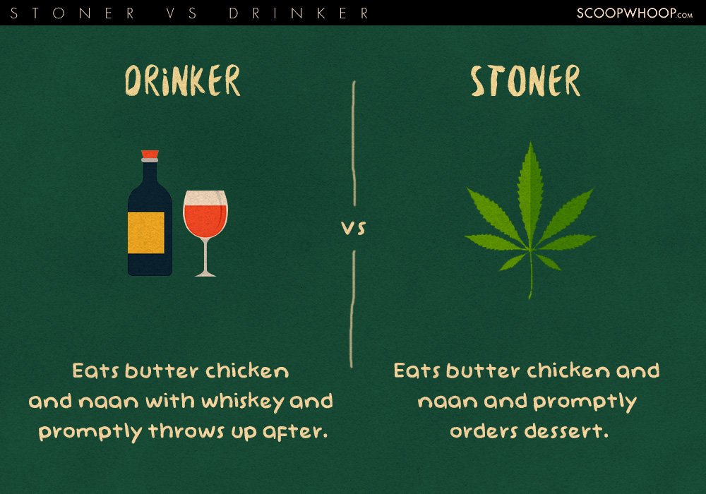 These Posters Hilariously ‘High’light The Differences Between Drinkers ...